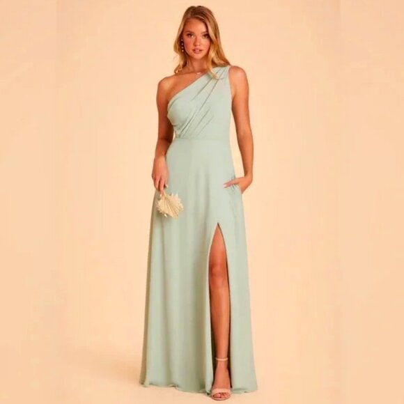 Birdy Grey | Dresses | Birdy Gray Kira Sage One Shoulder Dress | Poshmark